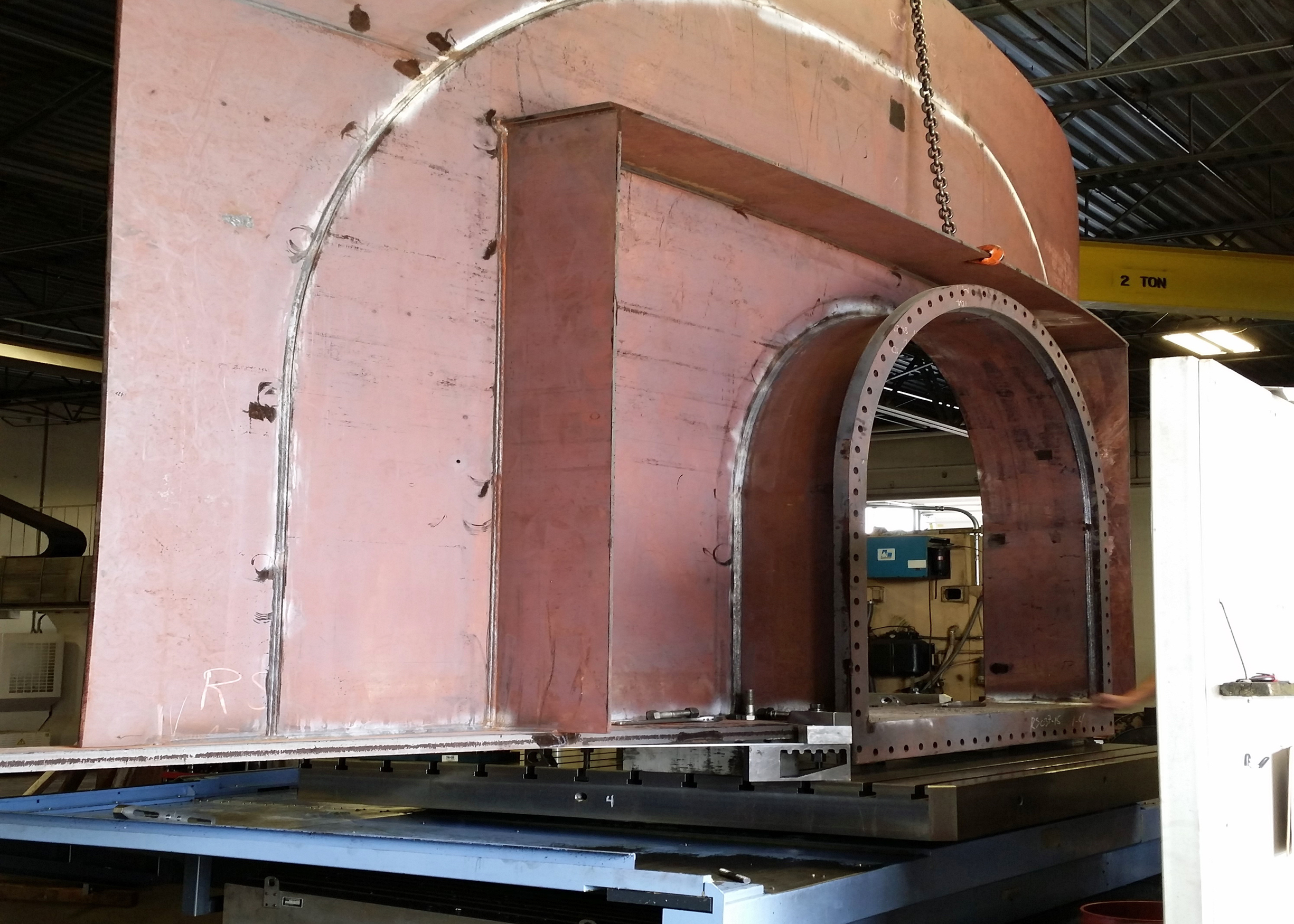 Large Face Milling & Drilling – Brendell Manufacturing, Inc.